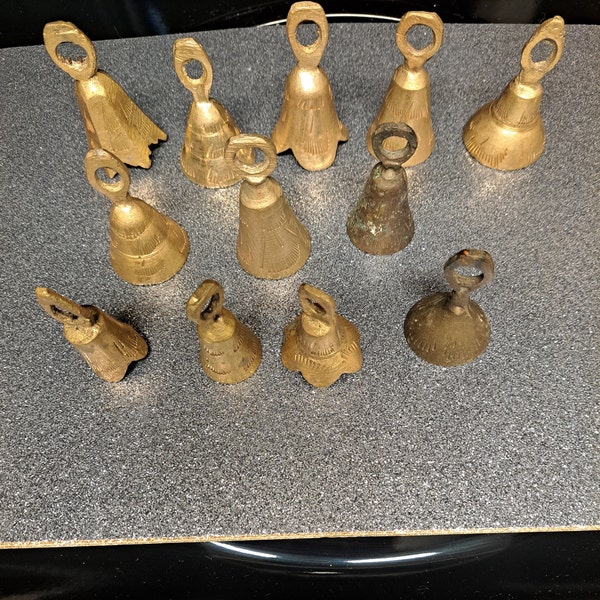 Small Brass Bell - Etsy