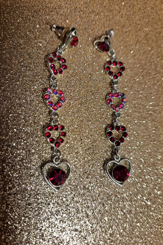vintage silver plated red - Gem