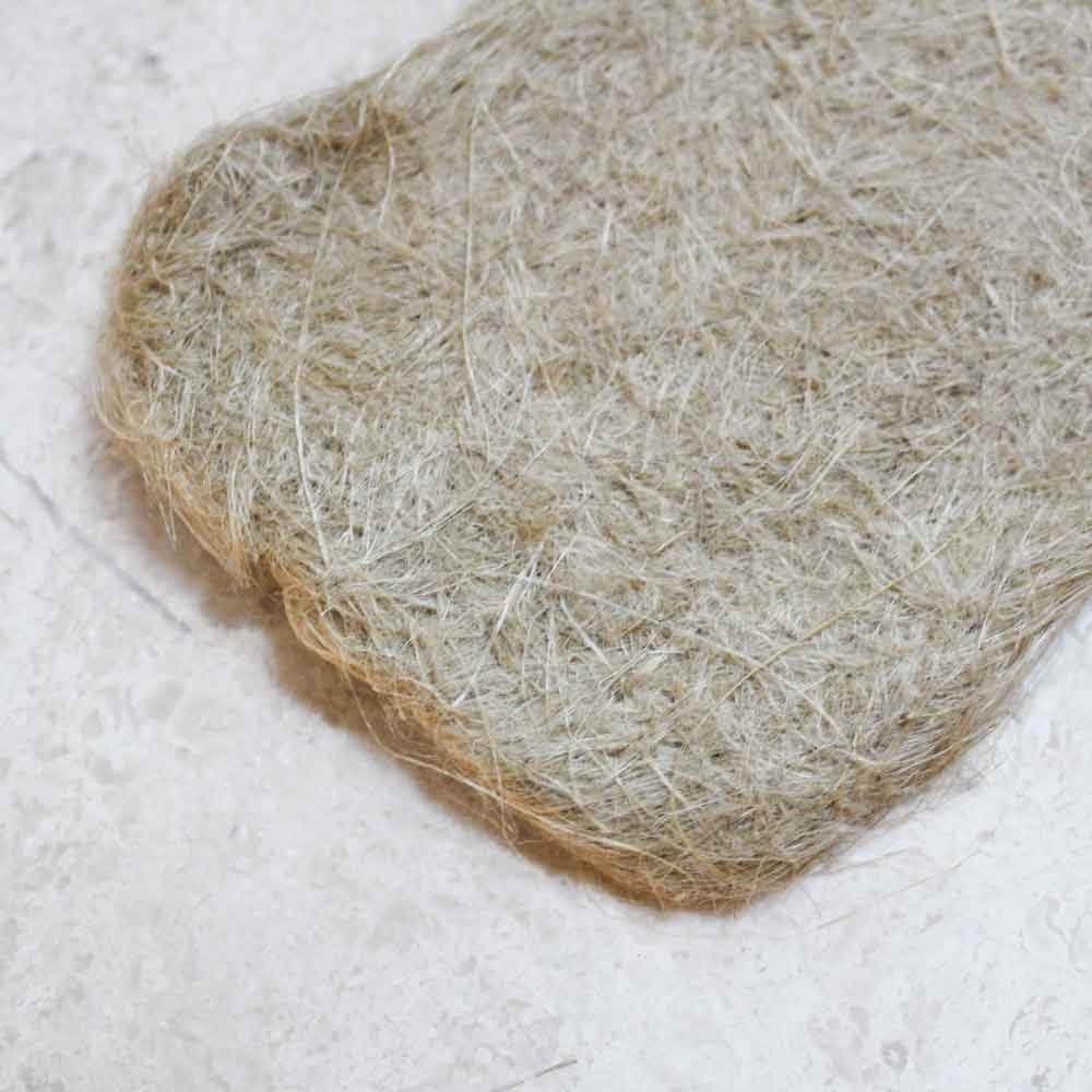 Organic Hemp Sponge - Natural Biodegradable Hand-felted Exfoliating ...