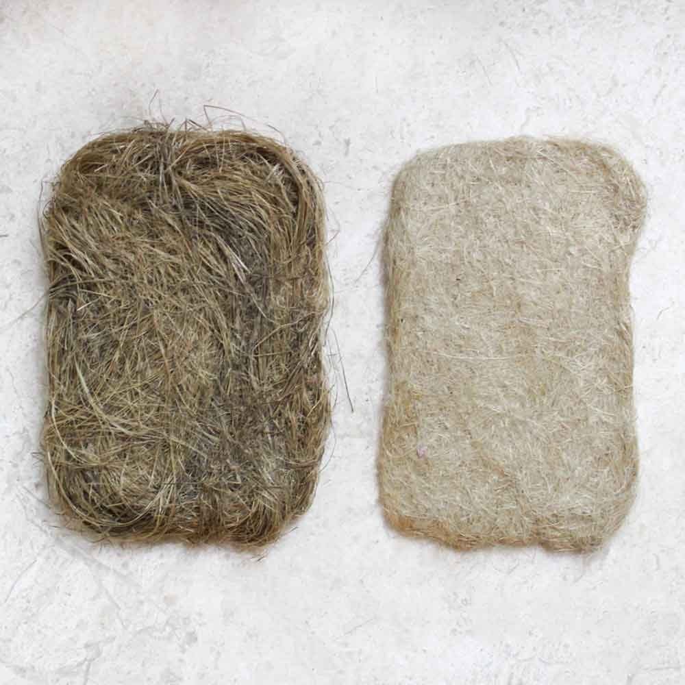 Organic Hemp Sponge - Natural Biodegradable Hand-felted Exfoliating ...