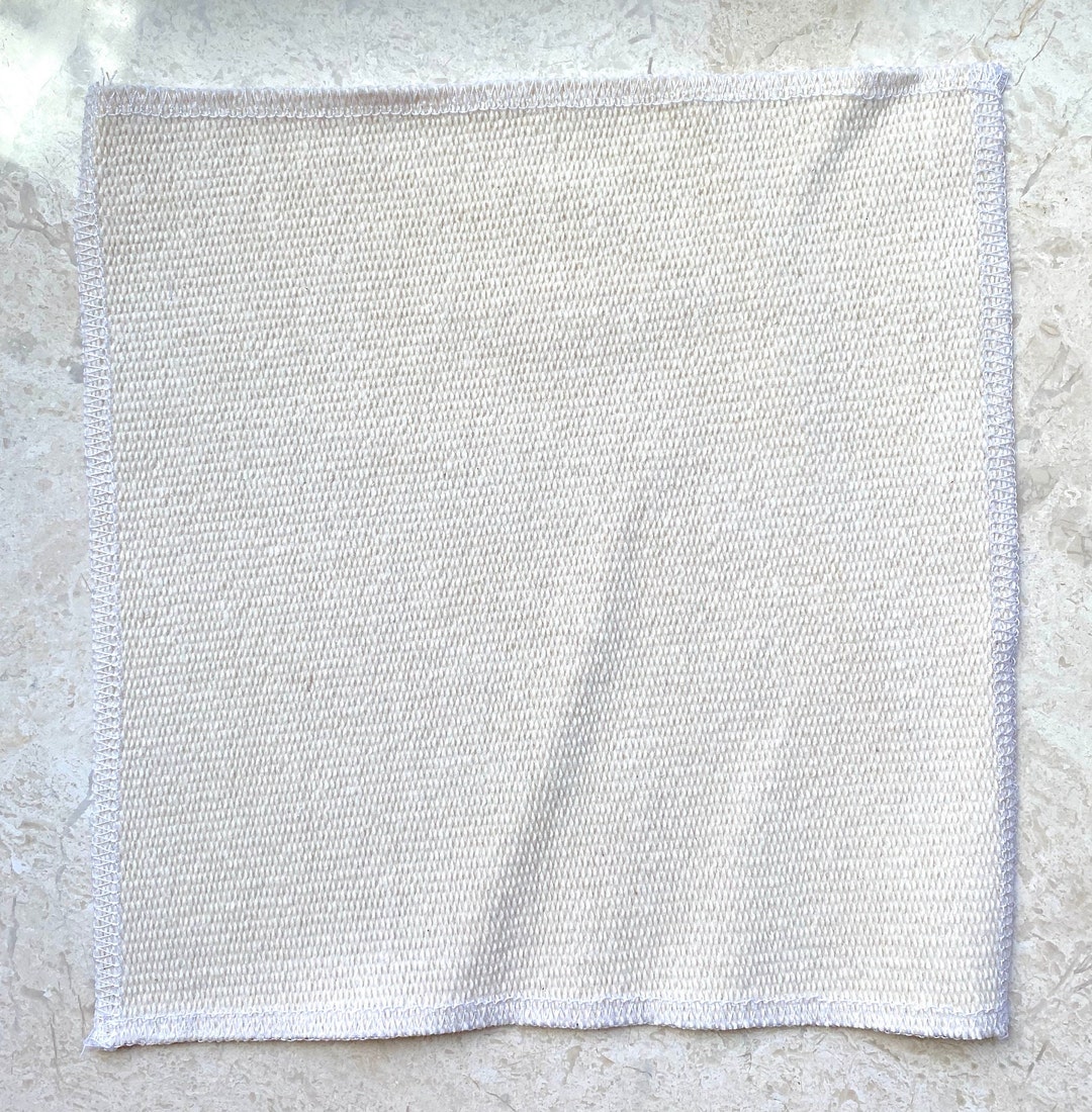 Organic Terry Makeup Remover Pads: Reusable Cotton Wipes + Laundry Bag ...