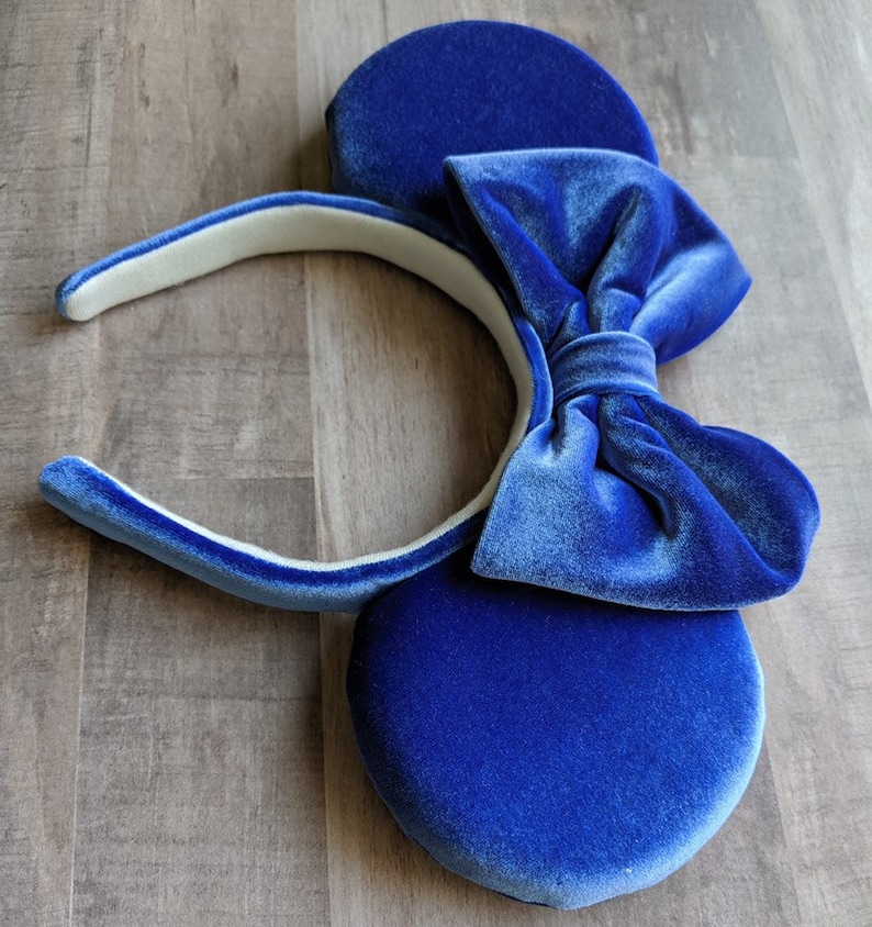 Indigo Velvet Ears - Etsy