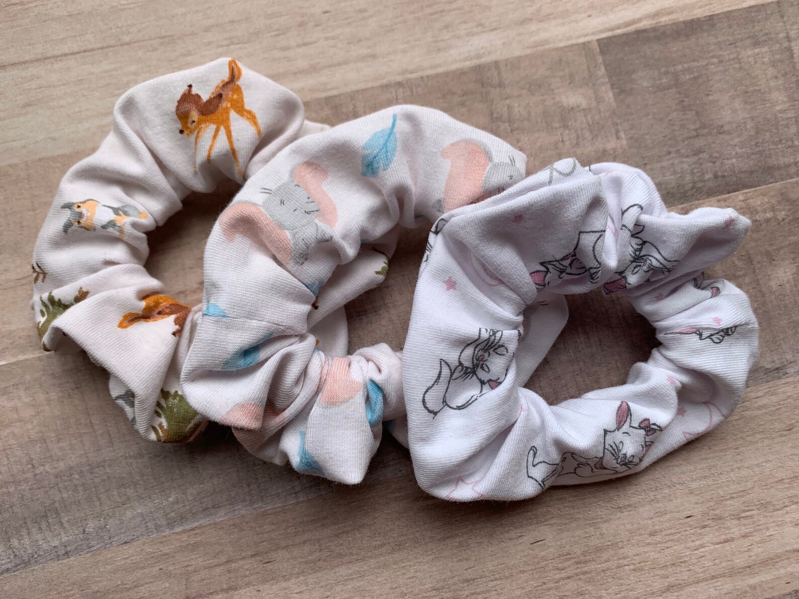 Disney Animal Scrunchies - Etsy