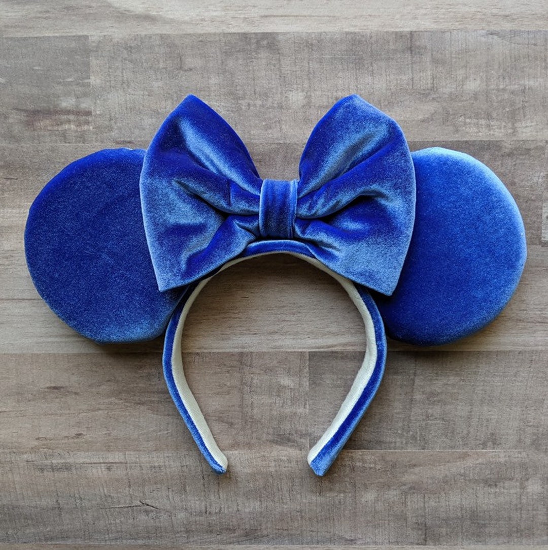 Indigo Velvet Ears - Etsy