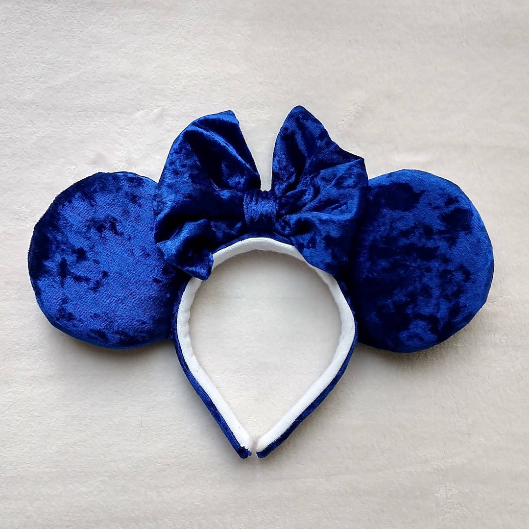 Royal Blue Velvet Ears - Etsy