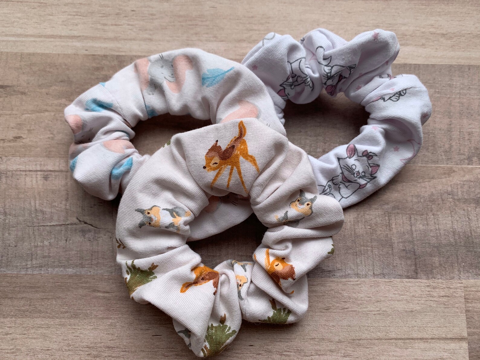 Disney Animal Scrunchies - Etsy