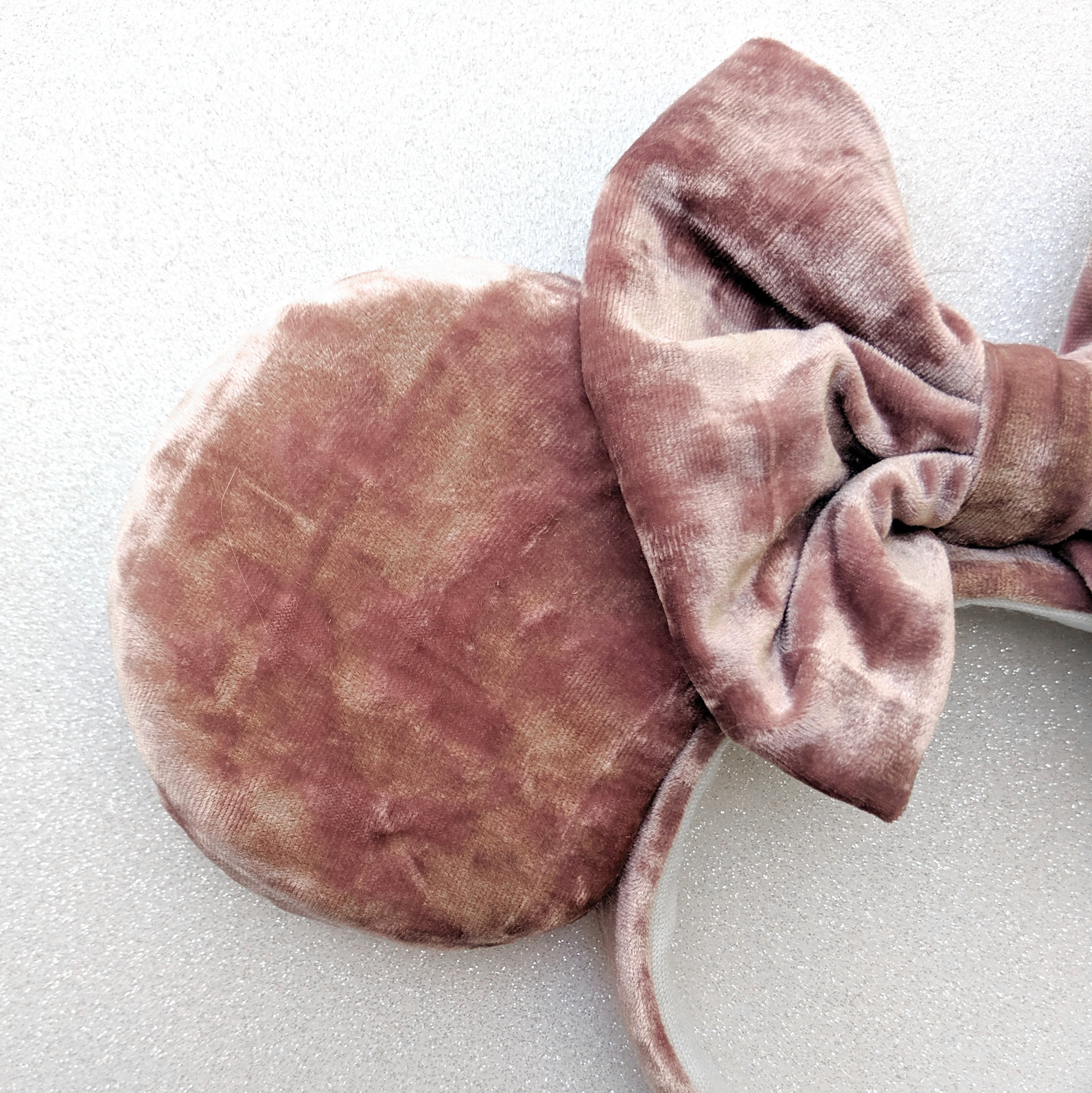 Dusty Rose Velvet Ears - Etsy