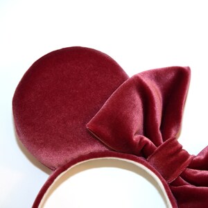 Raspberry Velvet Ears - Etsy