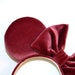 Raspberry Velvet Ears - Etsy