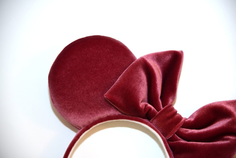 Raspberry Velvet Ears | Etsy