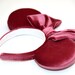 Raspberry Velvet Ears - Etsy
