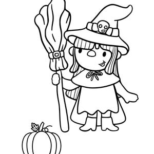 25 Halloween Printable Coloring Pages Kids Halloween Printable Coloring ...