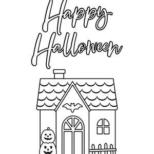 25 Halloween Printable Coloring Pages Kids Halloween Printable Coloring ...