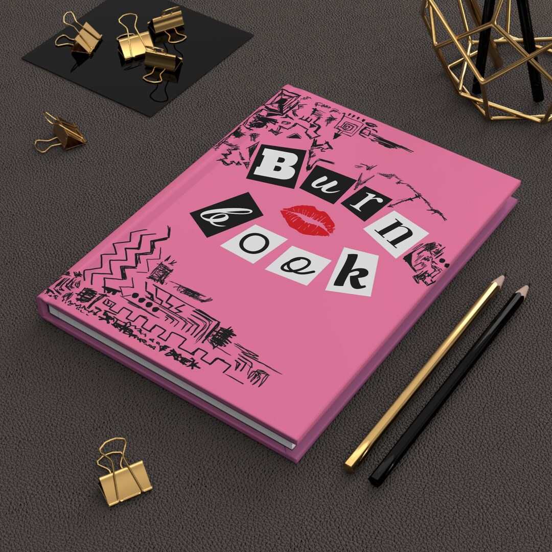 Burn Book Mean Girls Journal for Her - Etsy