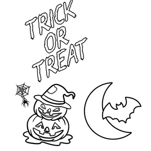 25 Halloween Printable Coloring Pages Kids Halloween Printable Coloring ...