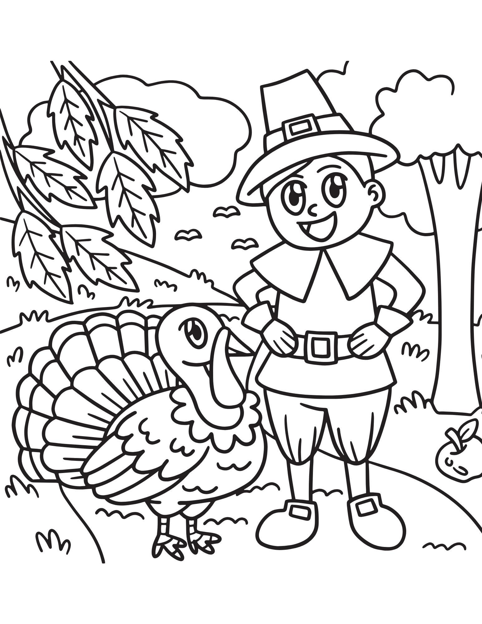 Thanksgiving Coloring Pages | 25 Cozy Fall Printable Pages ...