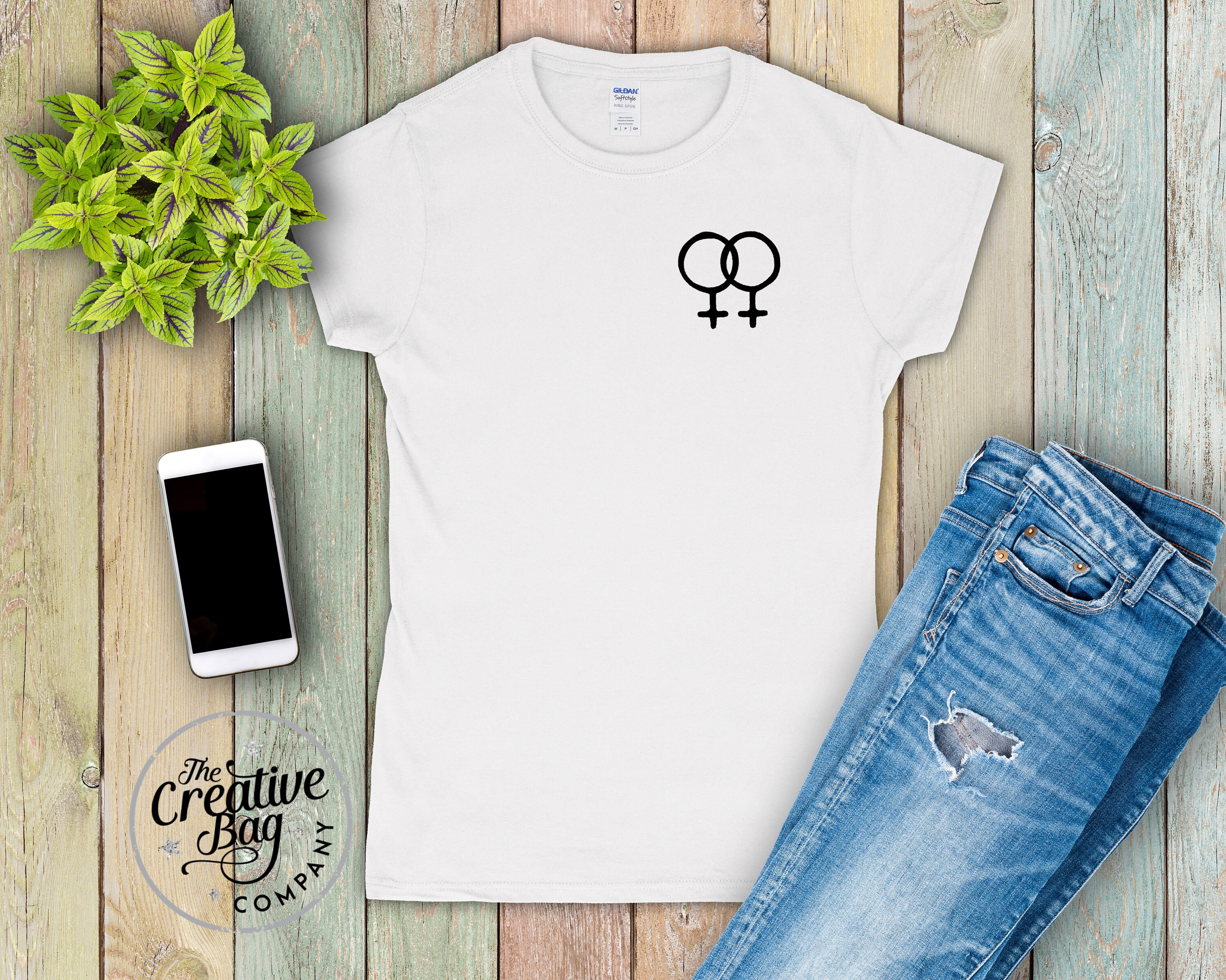 Lesbian T Shirt Lgbt T Shirt Ladies Fitted Tee Etsy