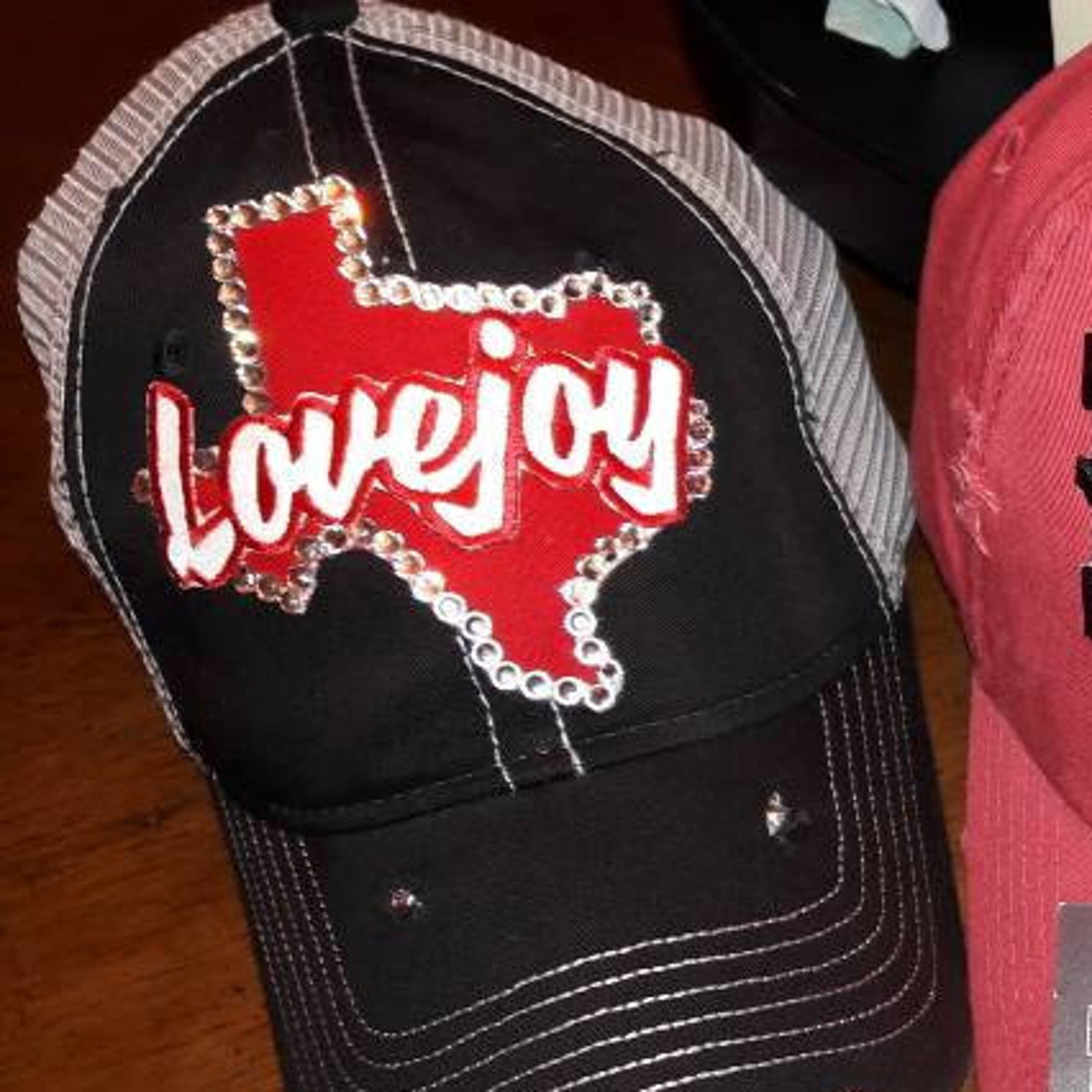 Texas State Patch W/ Team Name State Outline Bling - Etsy