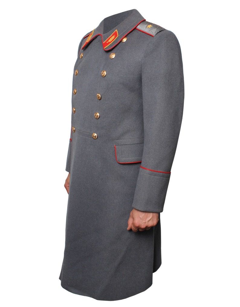 Original Soviet-Russian Ceremonial overcoat General Major | Etsy