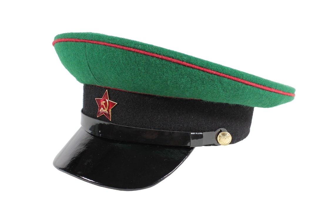 Soviet RKKA visor hat border guards NKVD of the Red army the | Etsy