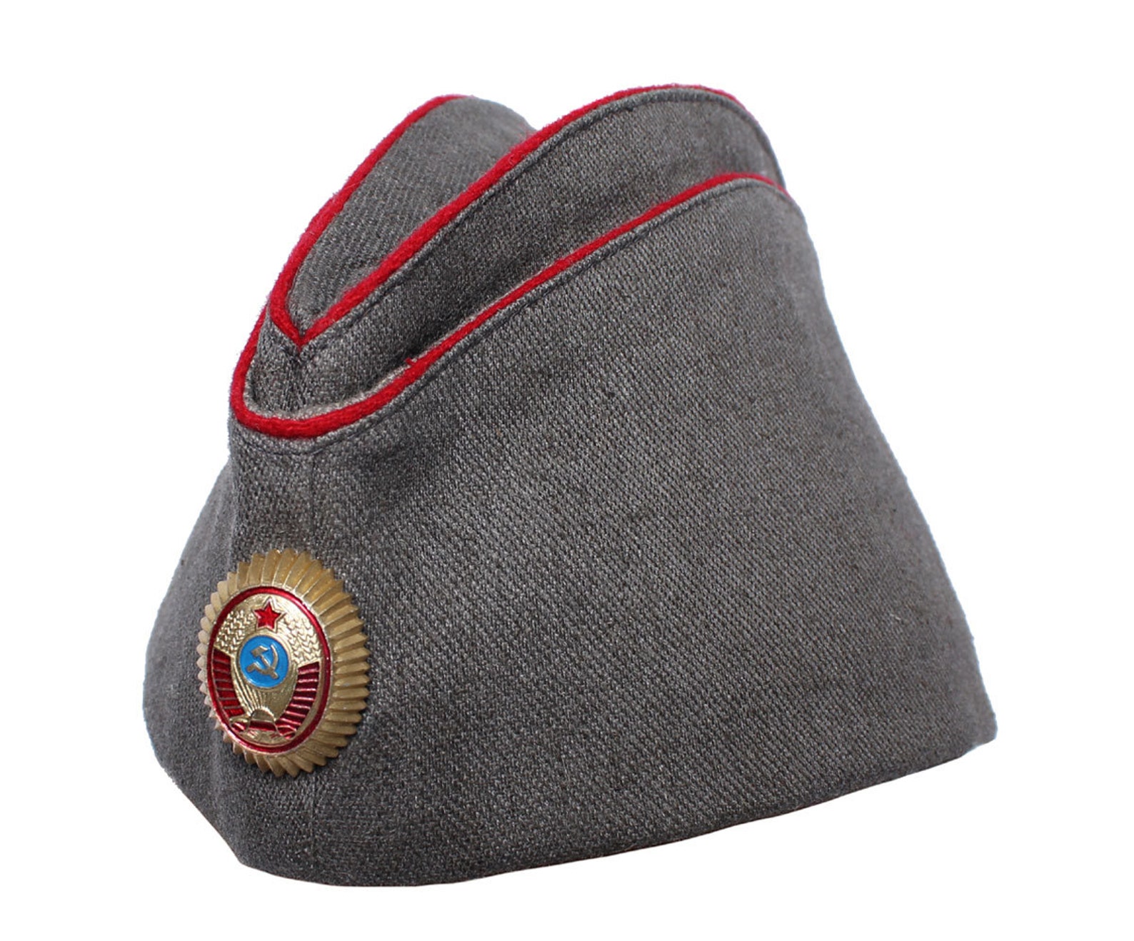 Soviet Police Officer Hat Pilotka / Russian MVD Cap | Etsy