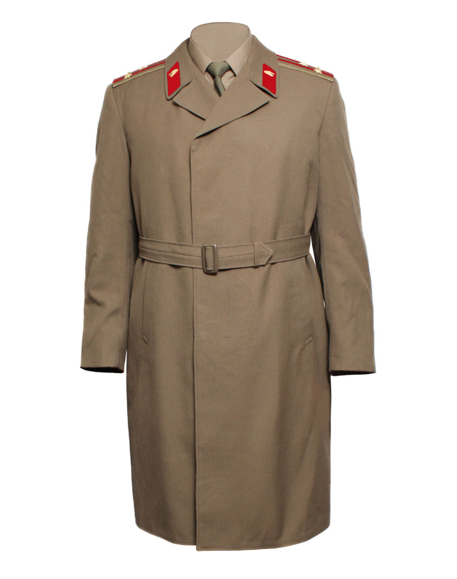 Russian Long Coat Soviet Army military Officers Khaki uniform | Etsy