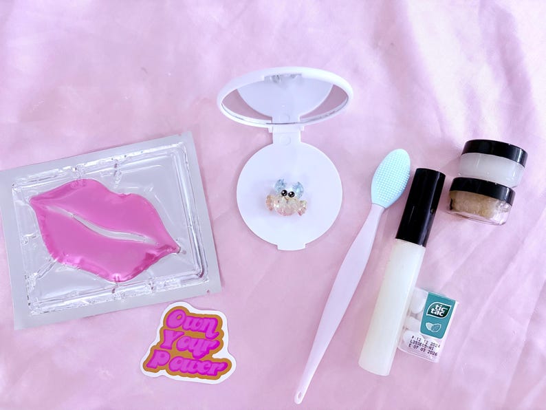 Lip Gloss, Lip Mask, Scrubs, Preppy, Gift, Homemade, Party Favor ...