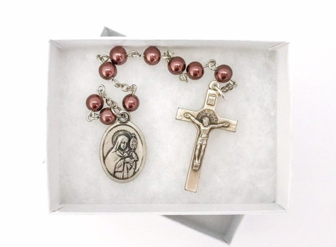 St Clare Catholic Chaplet - Etsy