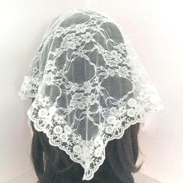 Catholic Chapel Veil - Shop Online - Etsy