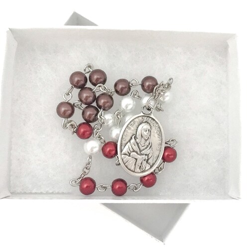 St Rita Catholic Chaplet for Impossible Cases - Etsy