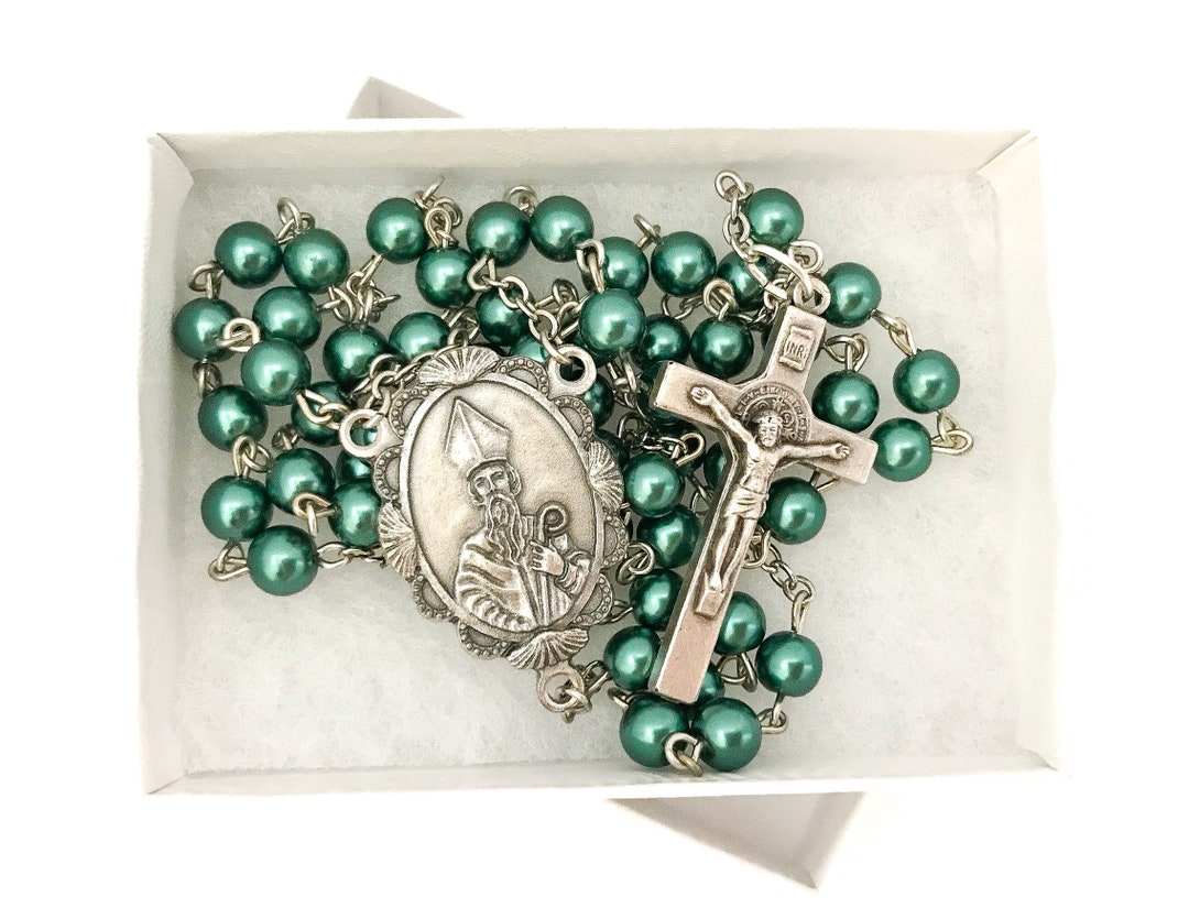 St Patrick Catholic Rosary - Etsy