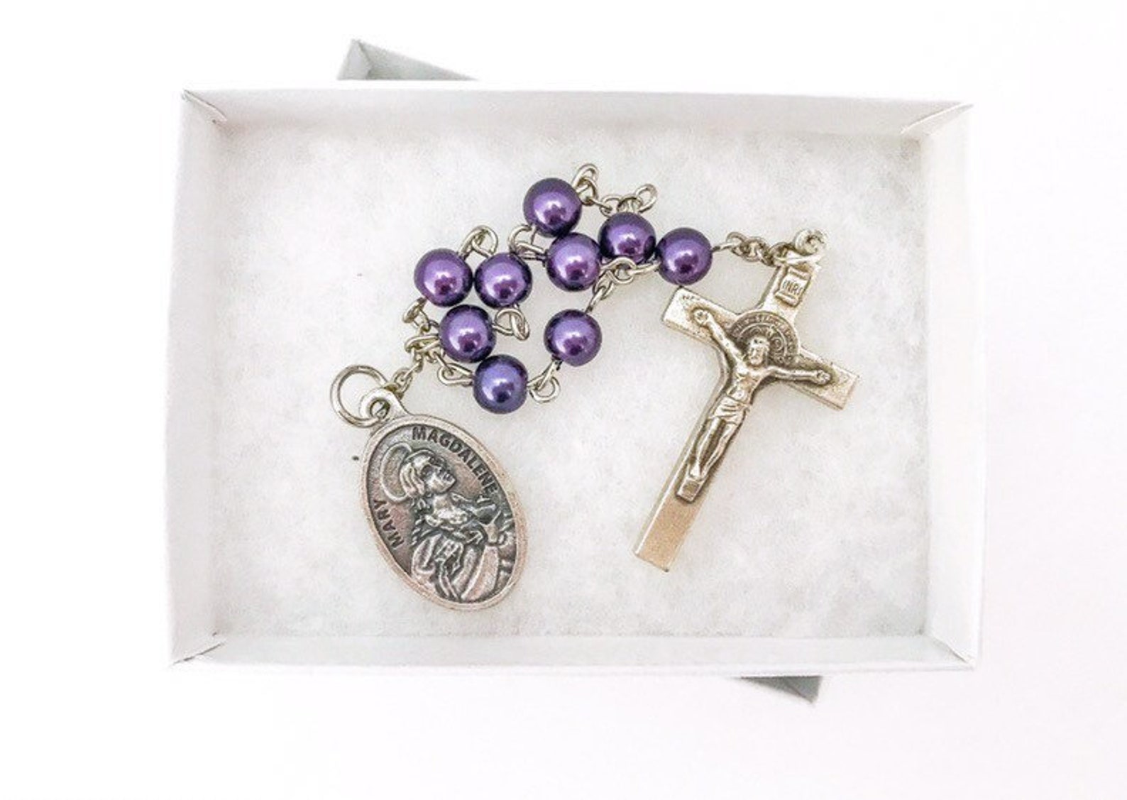 St Mary Magdalene Catholic Chaplet - Etsy