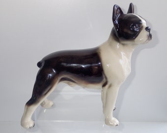 Boston Terrier Figurine | Etsy
