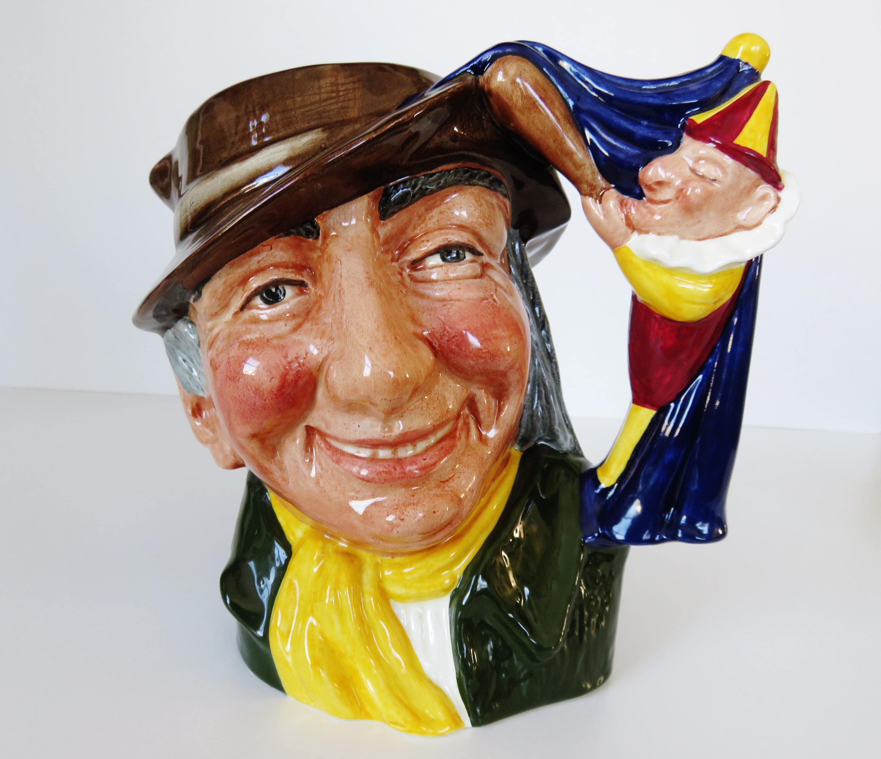 Royal Doulton Large Punch and Judy Toby Jug D6590 - Etsy
