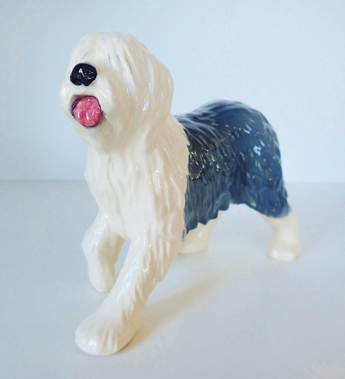 Vintage Beswick Old English Sheepdog Figurine - Etsy