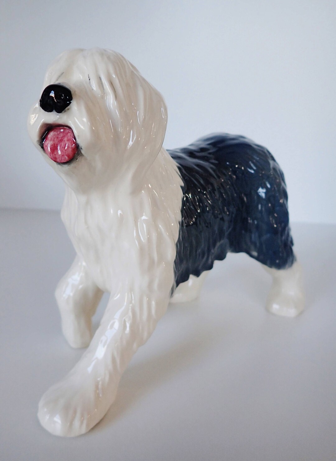 Vintage Beswick Old English Sheepdog Figurine - Etsy