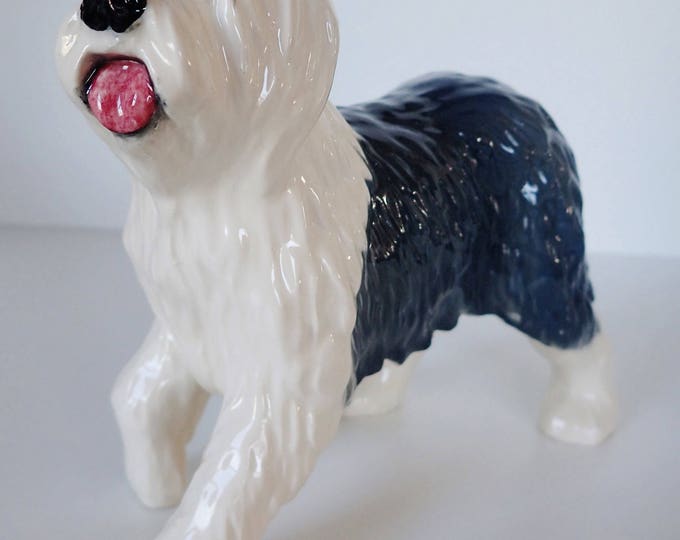 Vintage Beswick Old English Sheepdog Figurine - Etsy