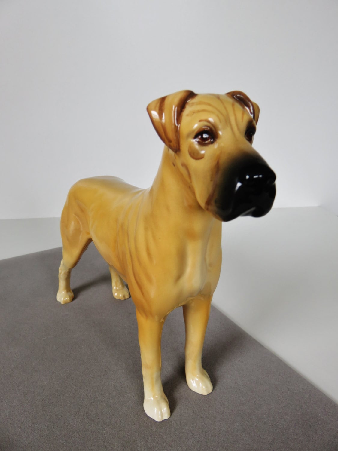 Vintage Beswick Great Dane Dog Figurine/retired - Etsy