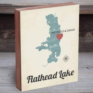 Flathead Lake Flathead Lake Art Flathead Lake Print | Etsy