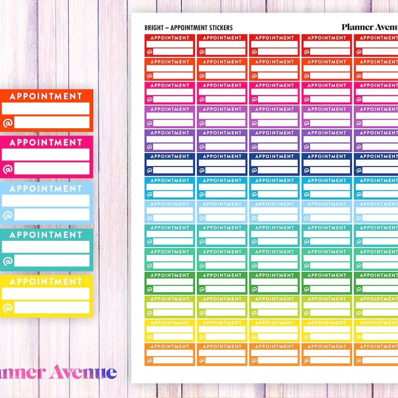 Planner Sticker - Etsy
