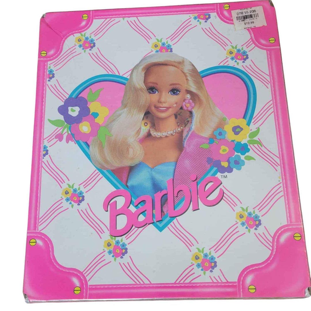 Vintage 1996 Barbie Carrying Case Tara Toy Corp. - Etsy