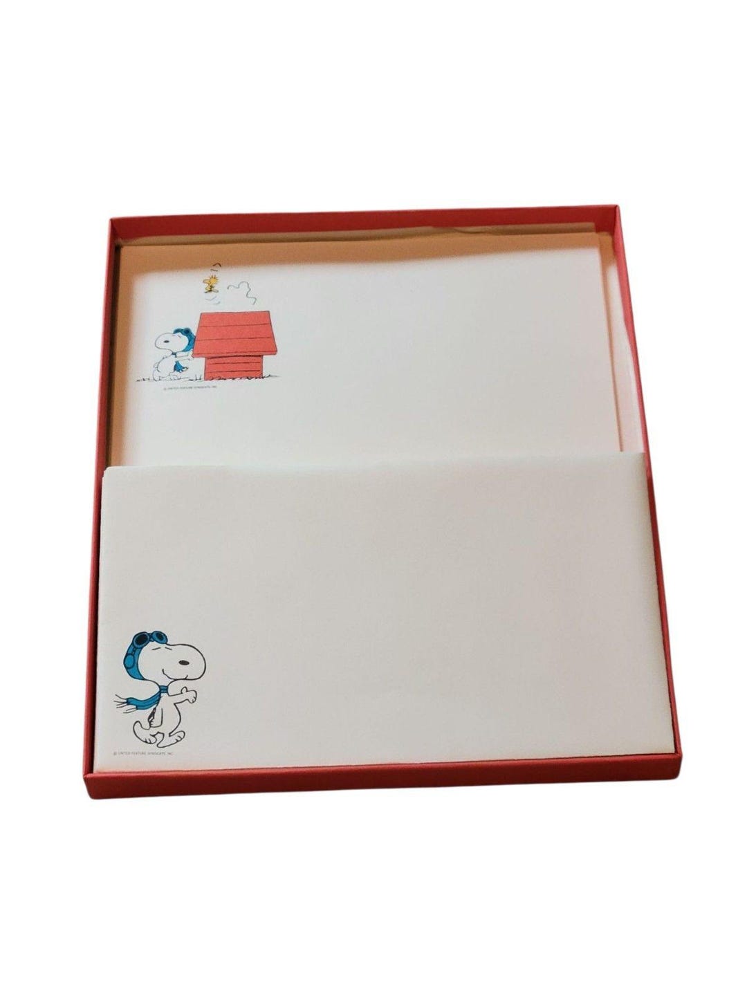 Lot of Vintage Peanuts Snoopy Stationery Paper and Envelopes - Etsy