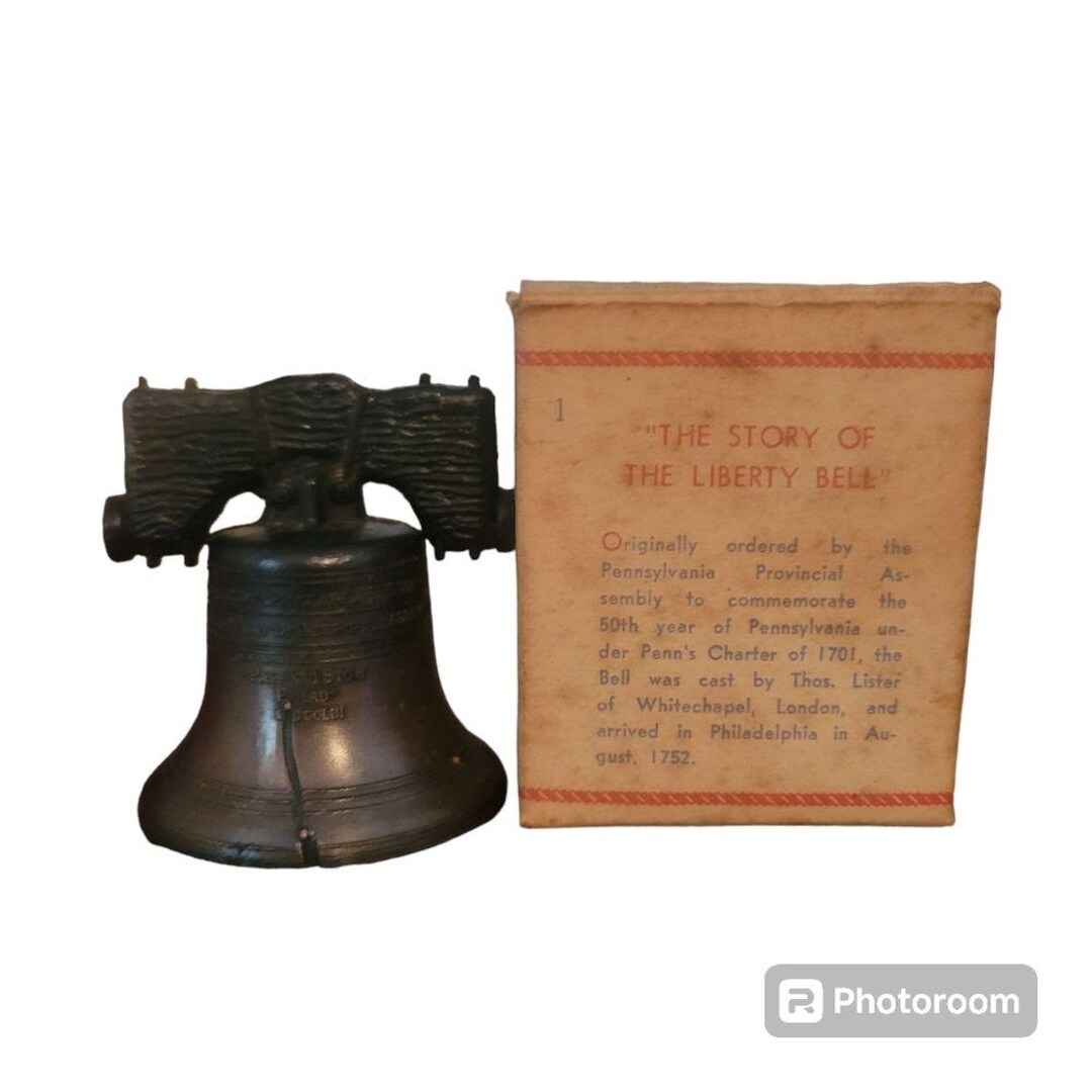 Vintage Miniature Penncraft Liberty Bell - Etsy