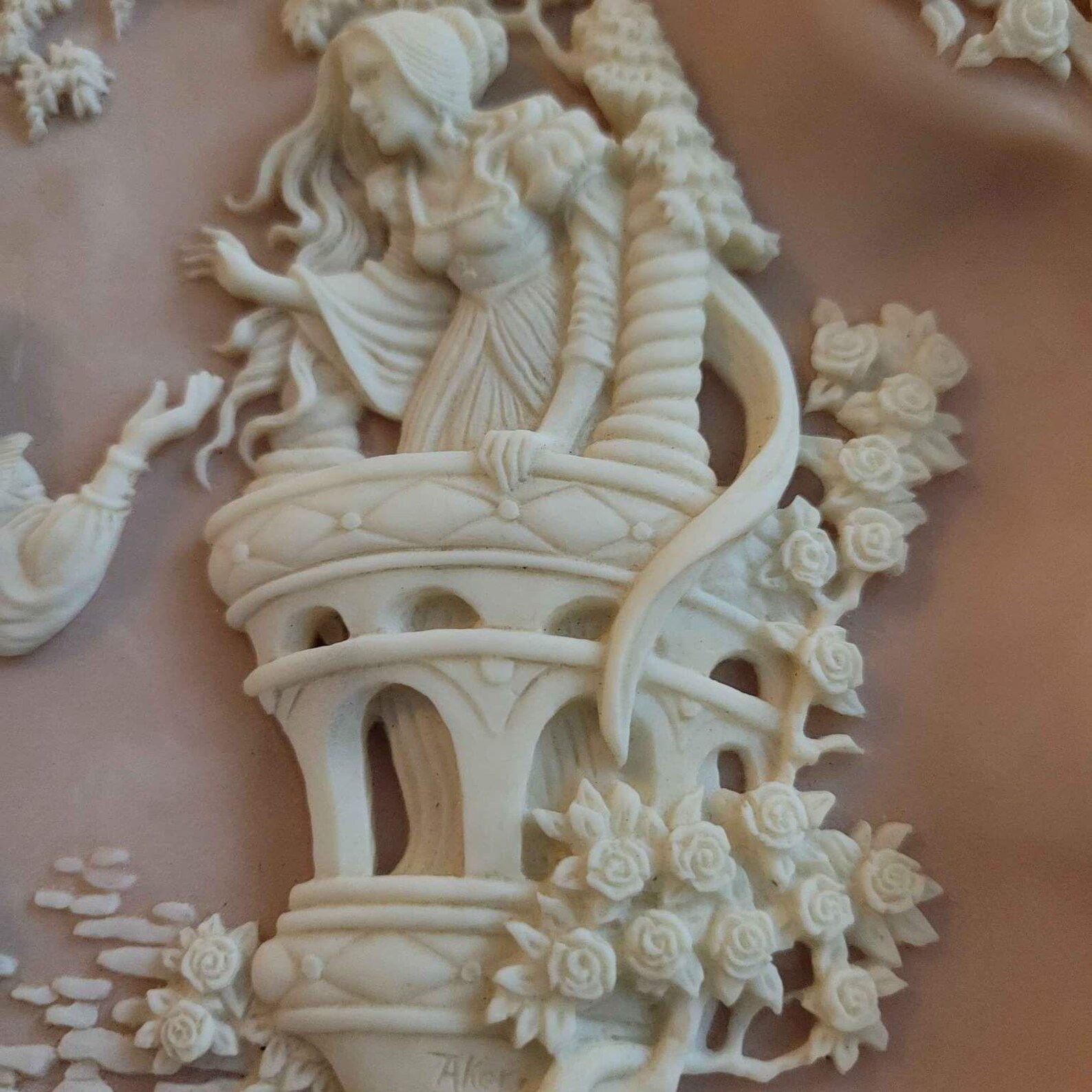 1988 Romeo and Juliet Incolay Studios Stone Plate Papers Cert Original ...