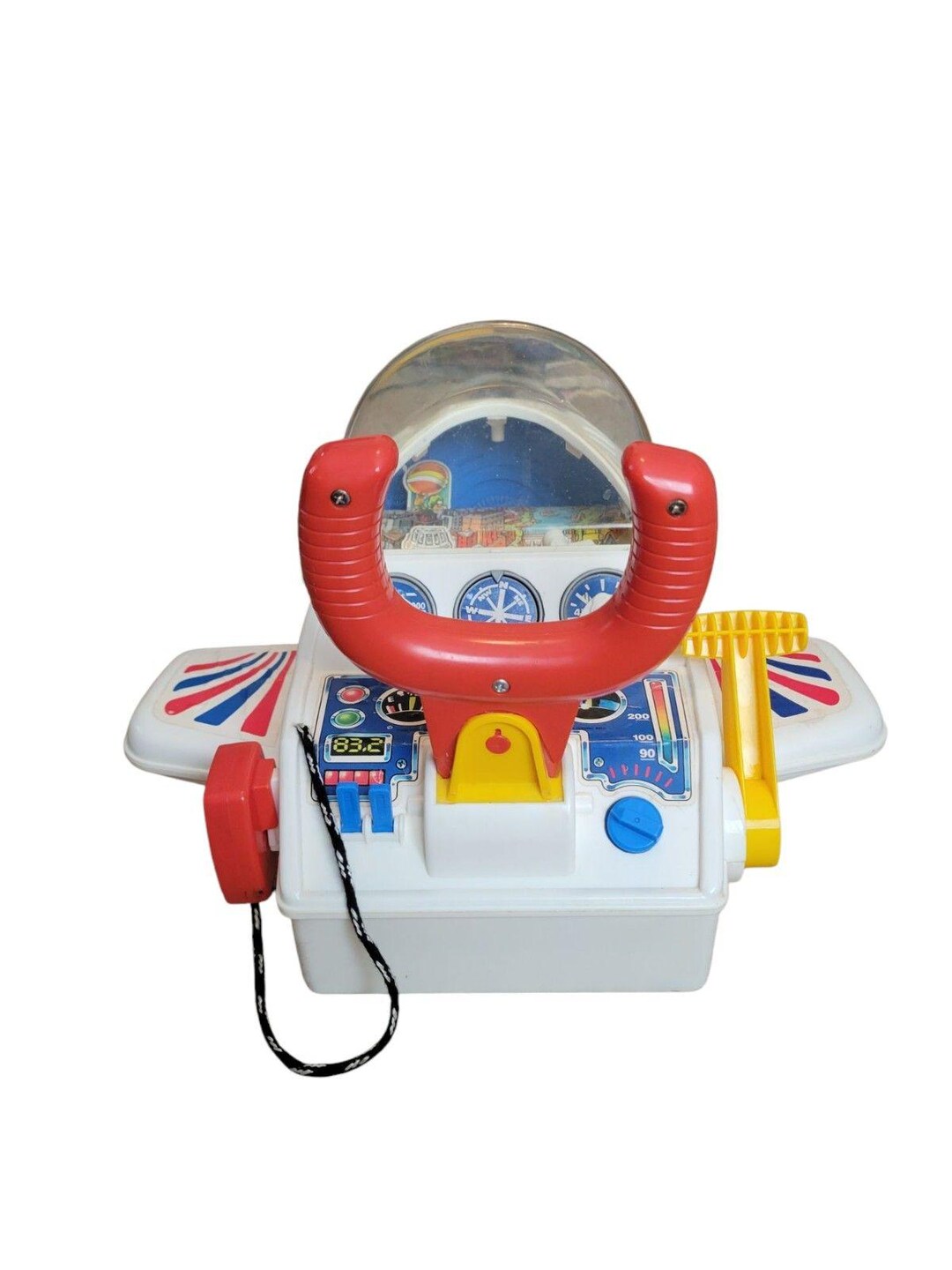 Fisher Price FUN FLYER Airplane Simulator Toy 1988 Vintage Battery ...