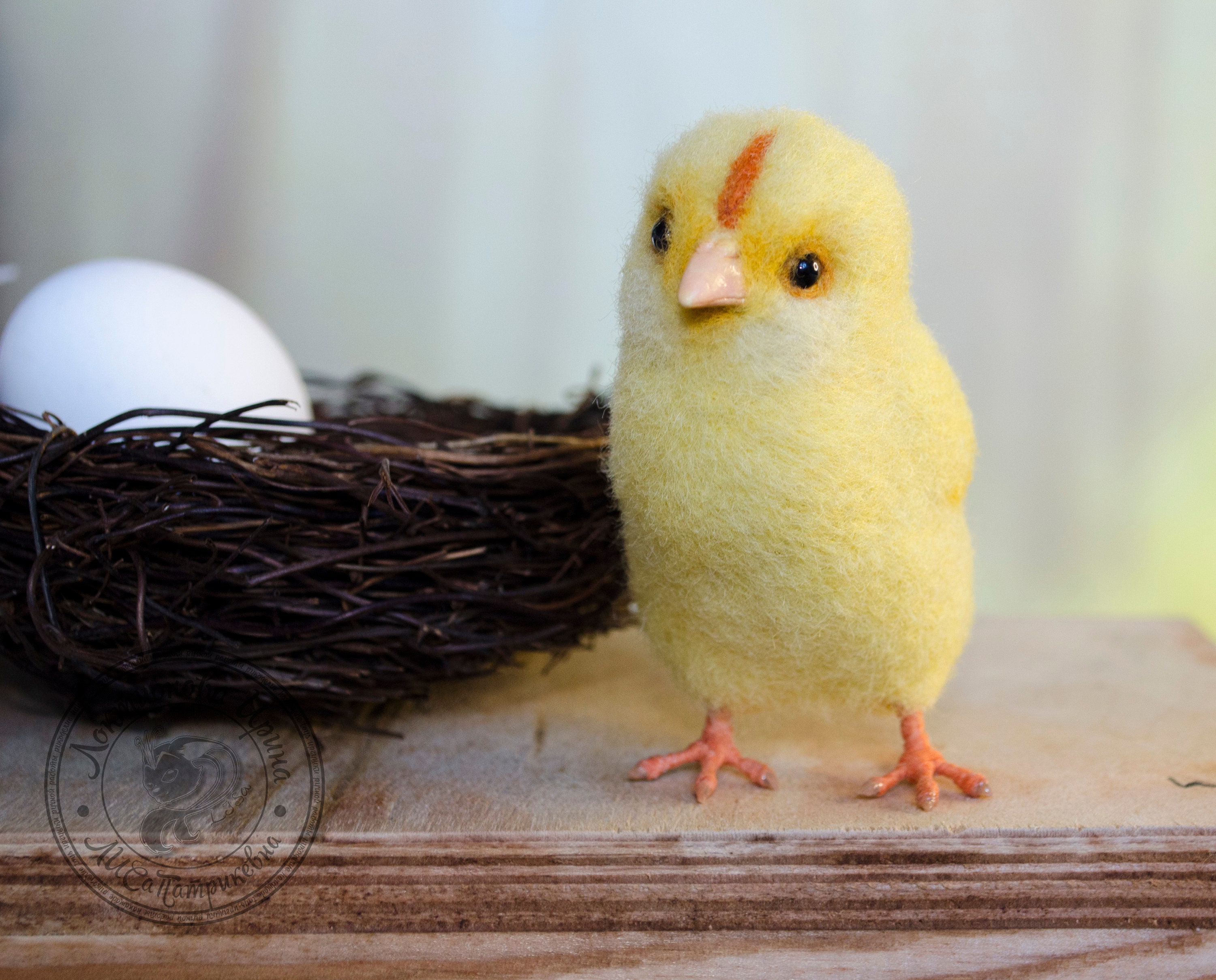 Little Chicken Felting. Needle Felting Bird Toy. Felting | Etsy