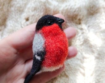 Needle Felted Bird Needle Felted Animal Little Bird - Etsy Canada
