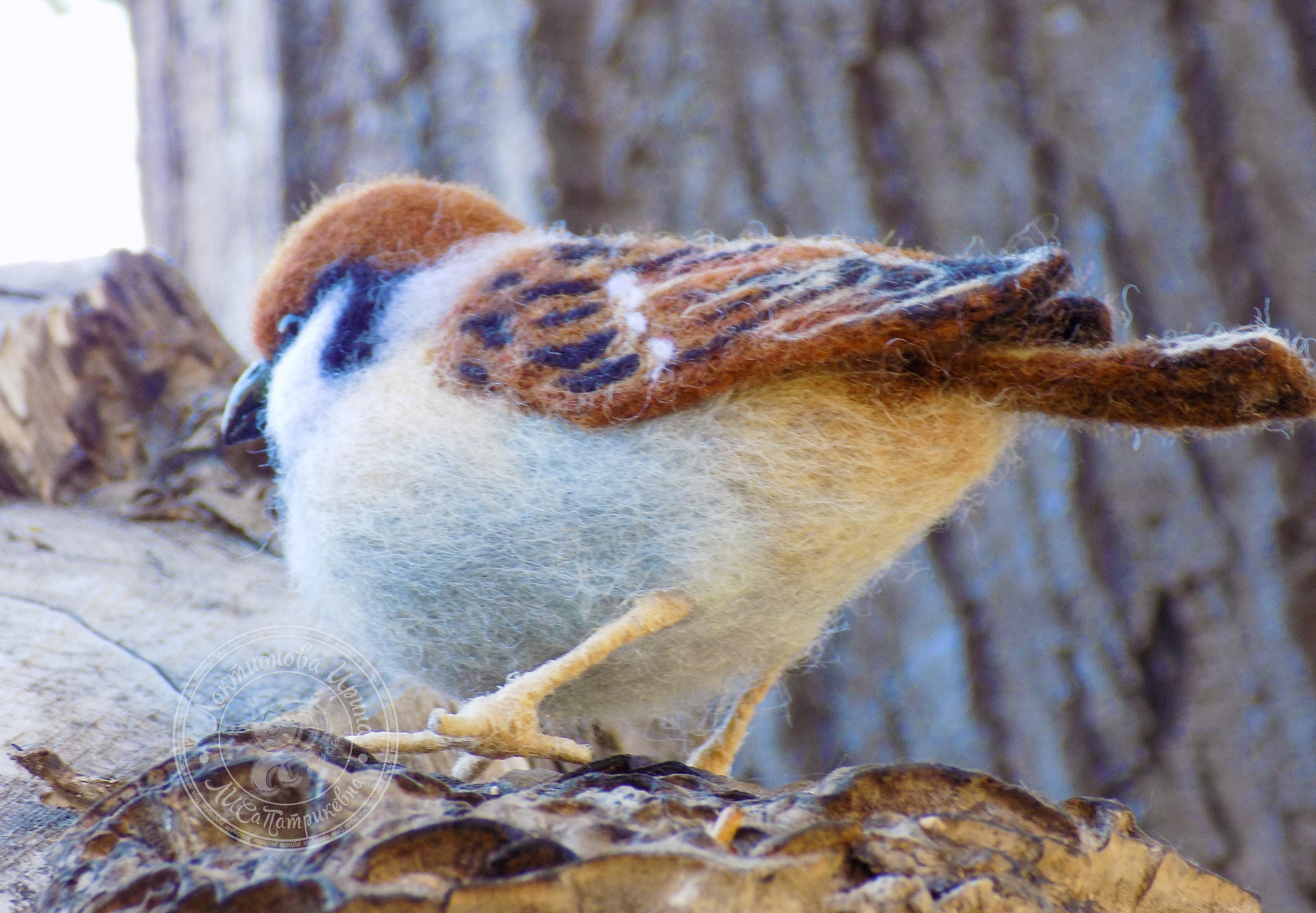 Needle Felted Bird. Needle Felted Animal. Couple of Bird. Brow - Etsy ...
