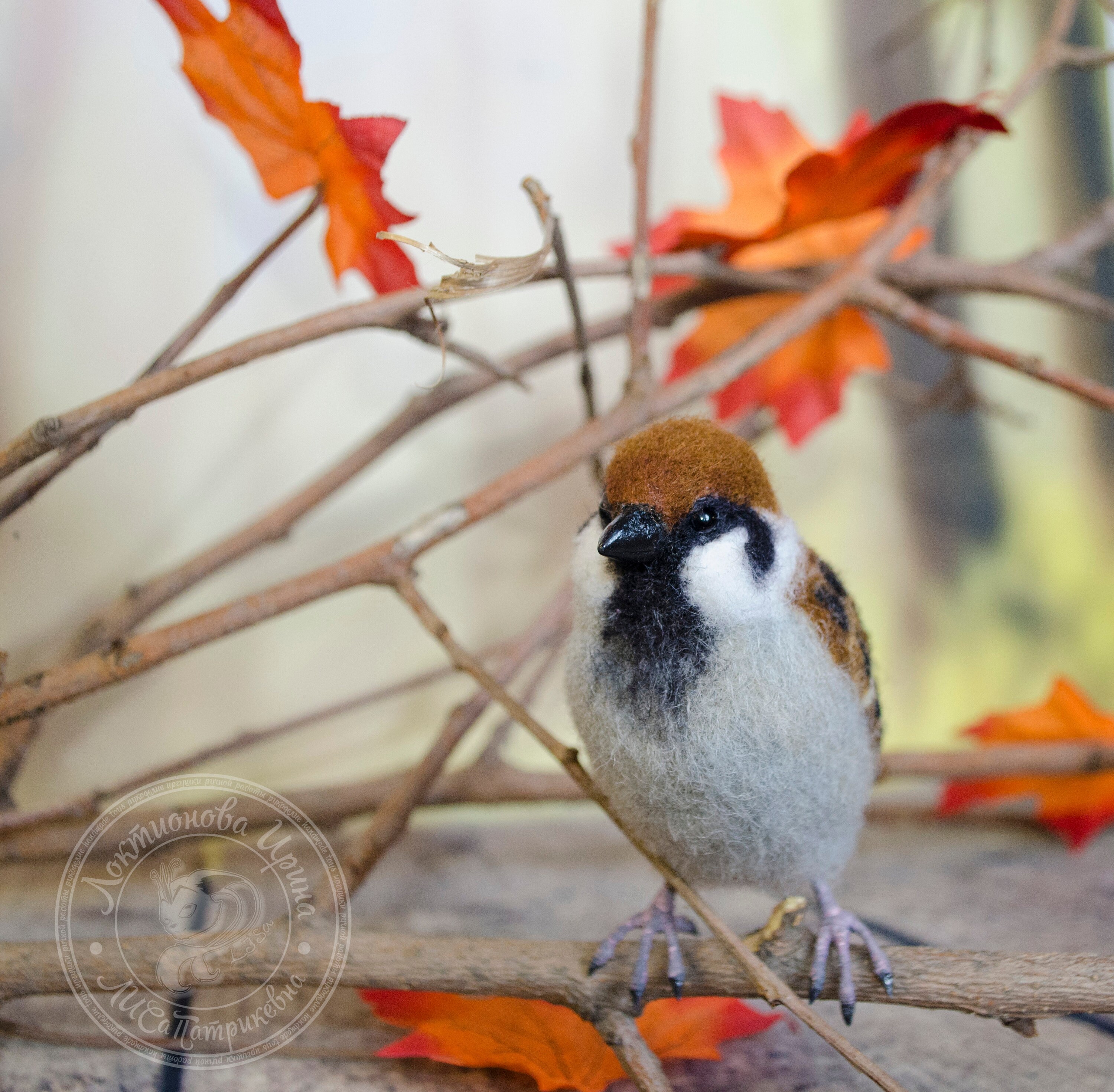 Needle Felted Bird. Needle Felted Animal. Couple of Bird. Brow - Etsy ...
