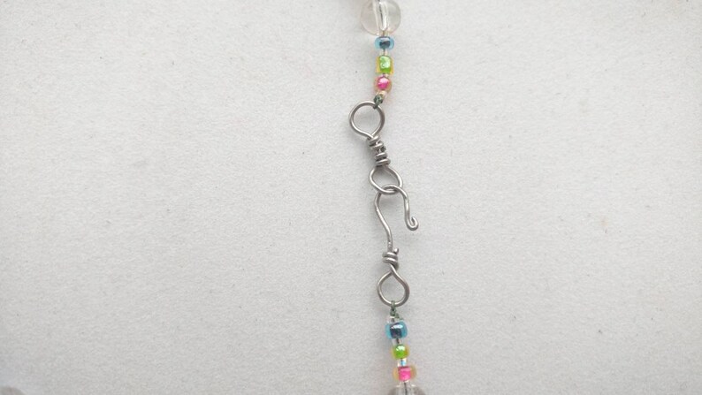 Spring Colored Glass Bead Necklace and Bracelet - Etsy